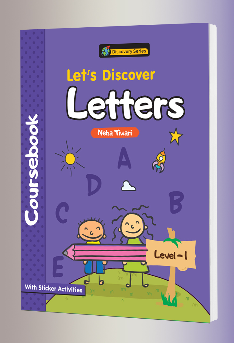 Educart English Lets Discover Letters Coursebook for Nursery (3-5 Years ...