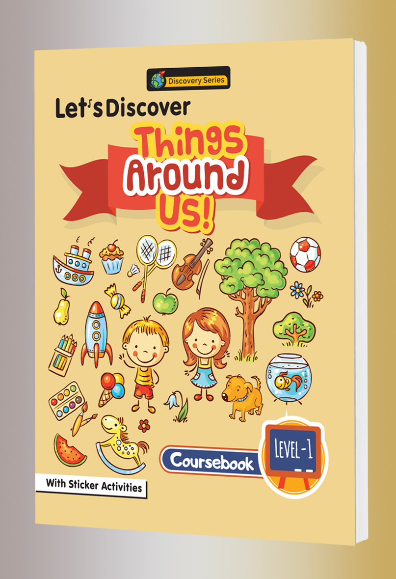 Educart EVS Things Around Us Coursebook for Nursery (3-5 Years Kids)