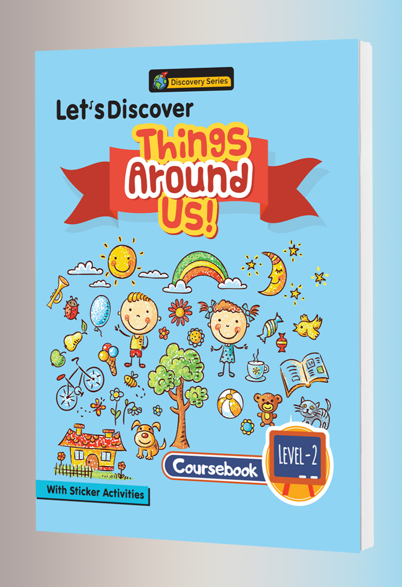 Educart EVS Things Around Us Coursebook for LKG (4-6 Years Kids)
