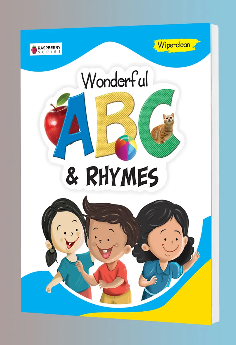 Educart Wonderful ABC & Rhymes Textbook