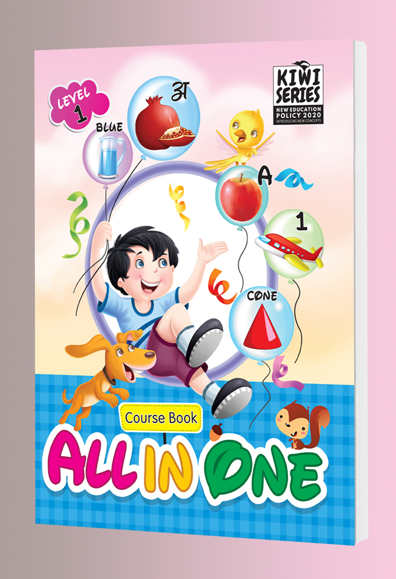 Educart All In One Course Book for Nursery (3-5 Years Kids)