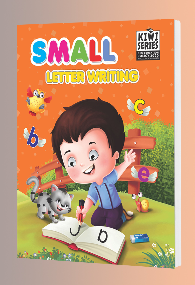 Educart English Small Letter Writing Book for LKG (4-6 Years Kids)