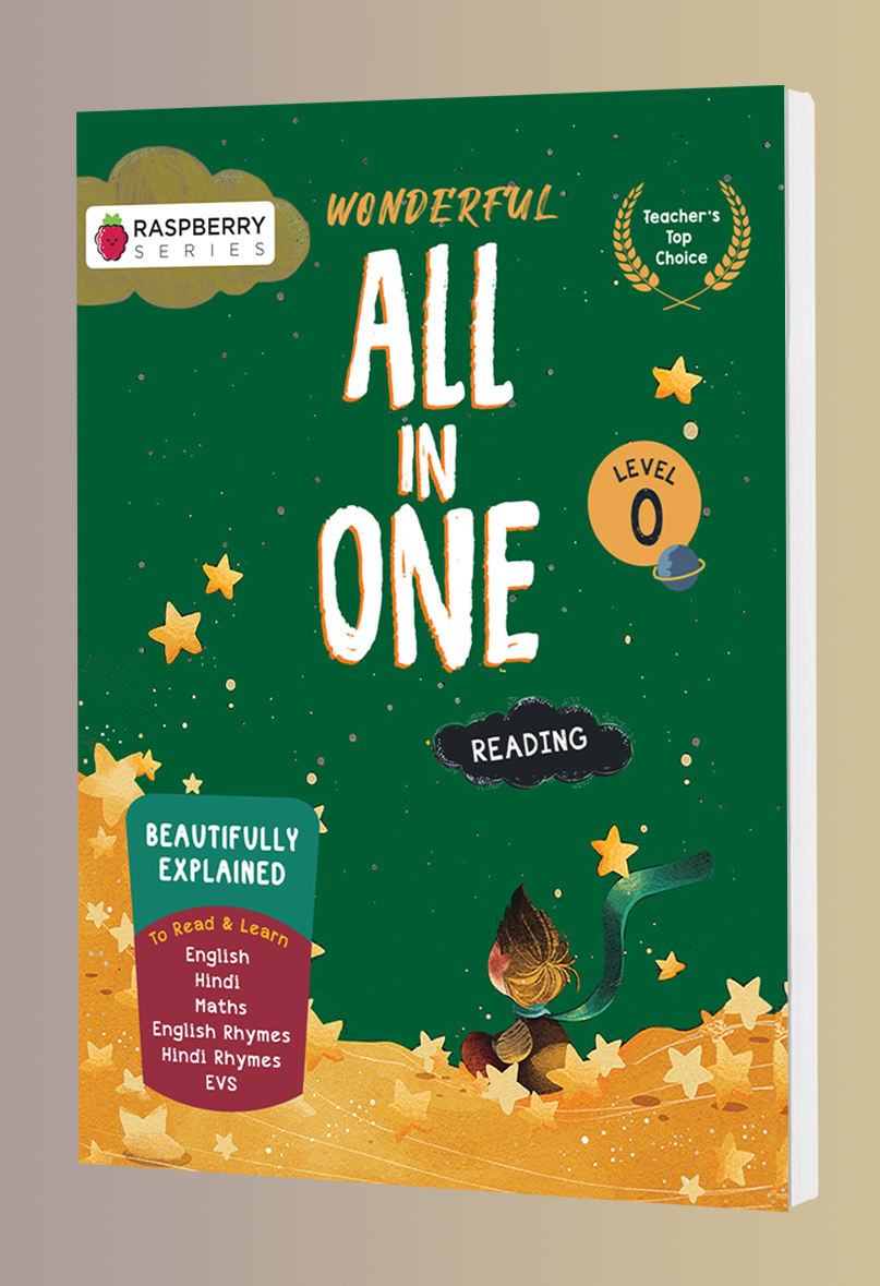 Educart Wonderful All in One Coursebook for Playgroup PG (1-3 Years Kids)
