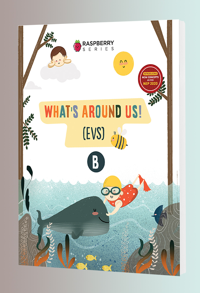 EVS Whats Around Us Textbook for LKG (4-6 Years Kids) - Educart