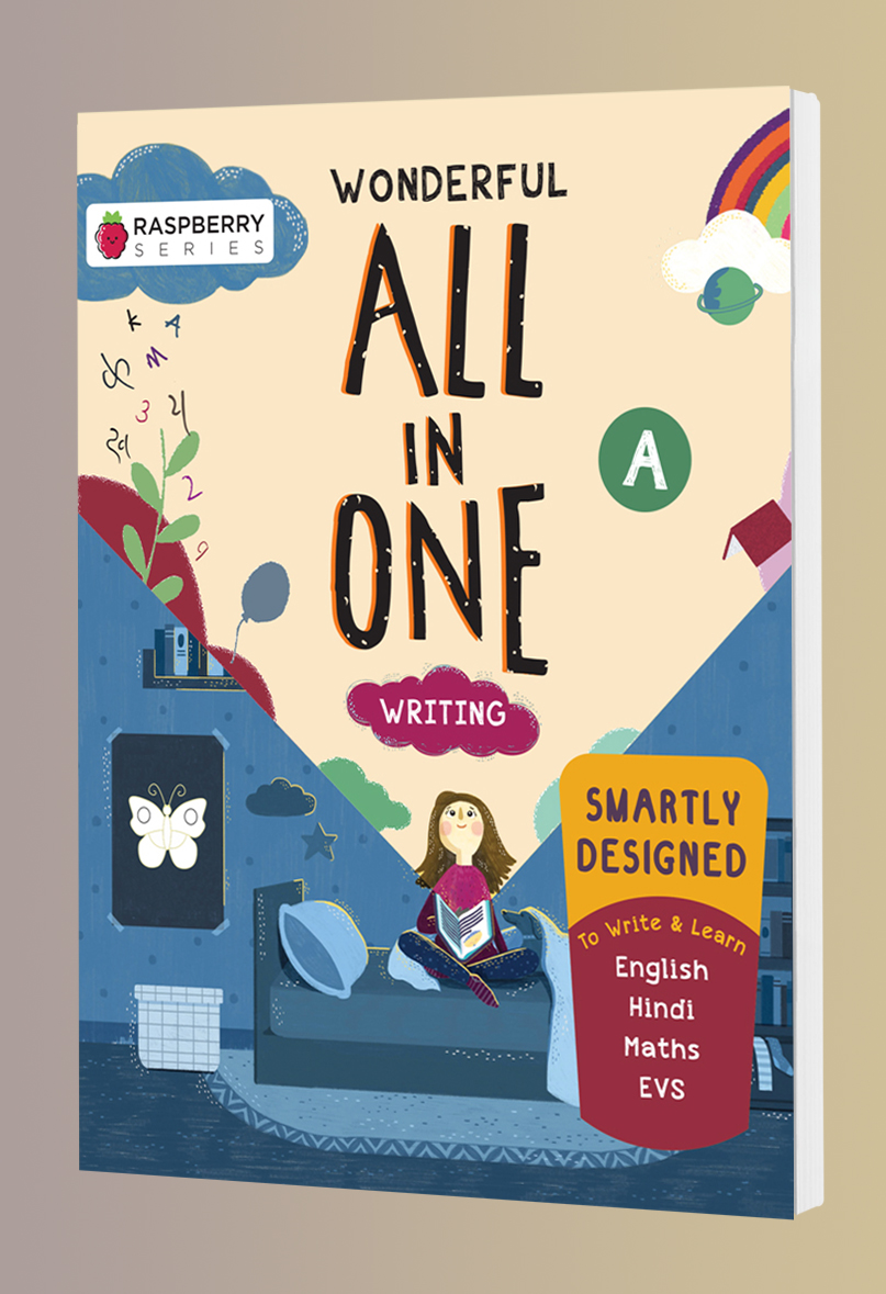 Educart Wonderful All in One Workbook for Nursery (3-5 Years Kids)