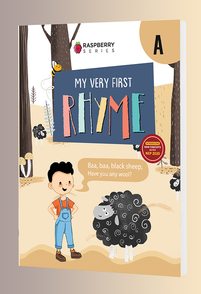 Educart English My Very First Rhyme Book for Nursery (3-5 Years Kids)