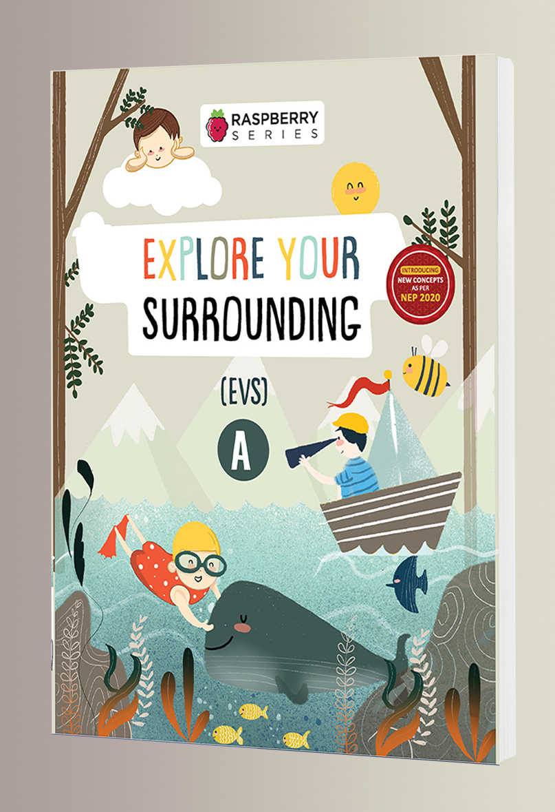 Educart EVS Explore Your Surrounding Textbook for Nursery (3-5 Years Kids)