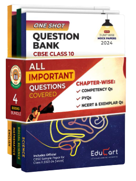 New Educart's One Shot Question Bank Class 10 | 12 for CBSE 2023-24 ...