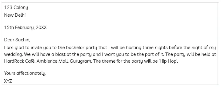 Invitations & Replies: Format, Types, Examples & Practice Questions in PDF