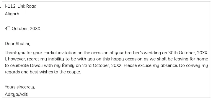 Invitations & Replies: Format, Types, Examples & Practice Questions in PDF