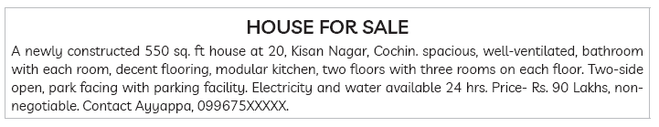 Advertisement writing: Format, Samples, Examples & Practice Questions ...