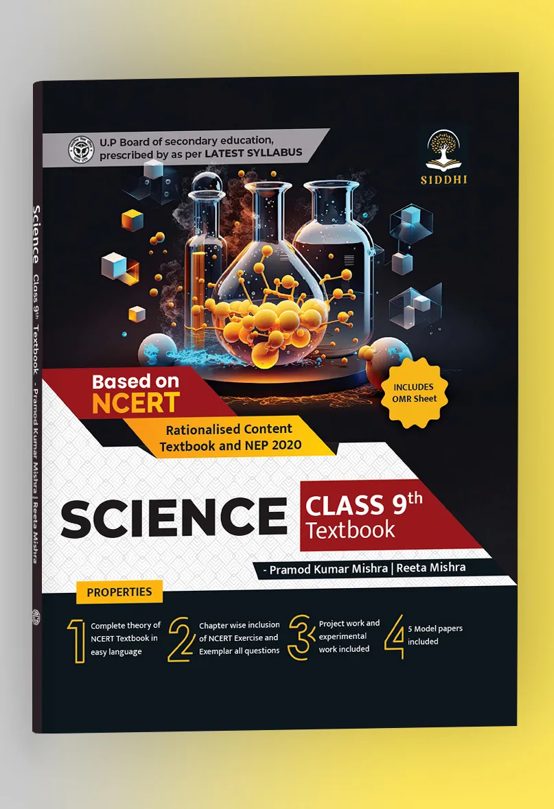 Educart UP Board Class 9 SCIENCE Textbook 2024 (Based on Latest Pattern ...