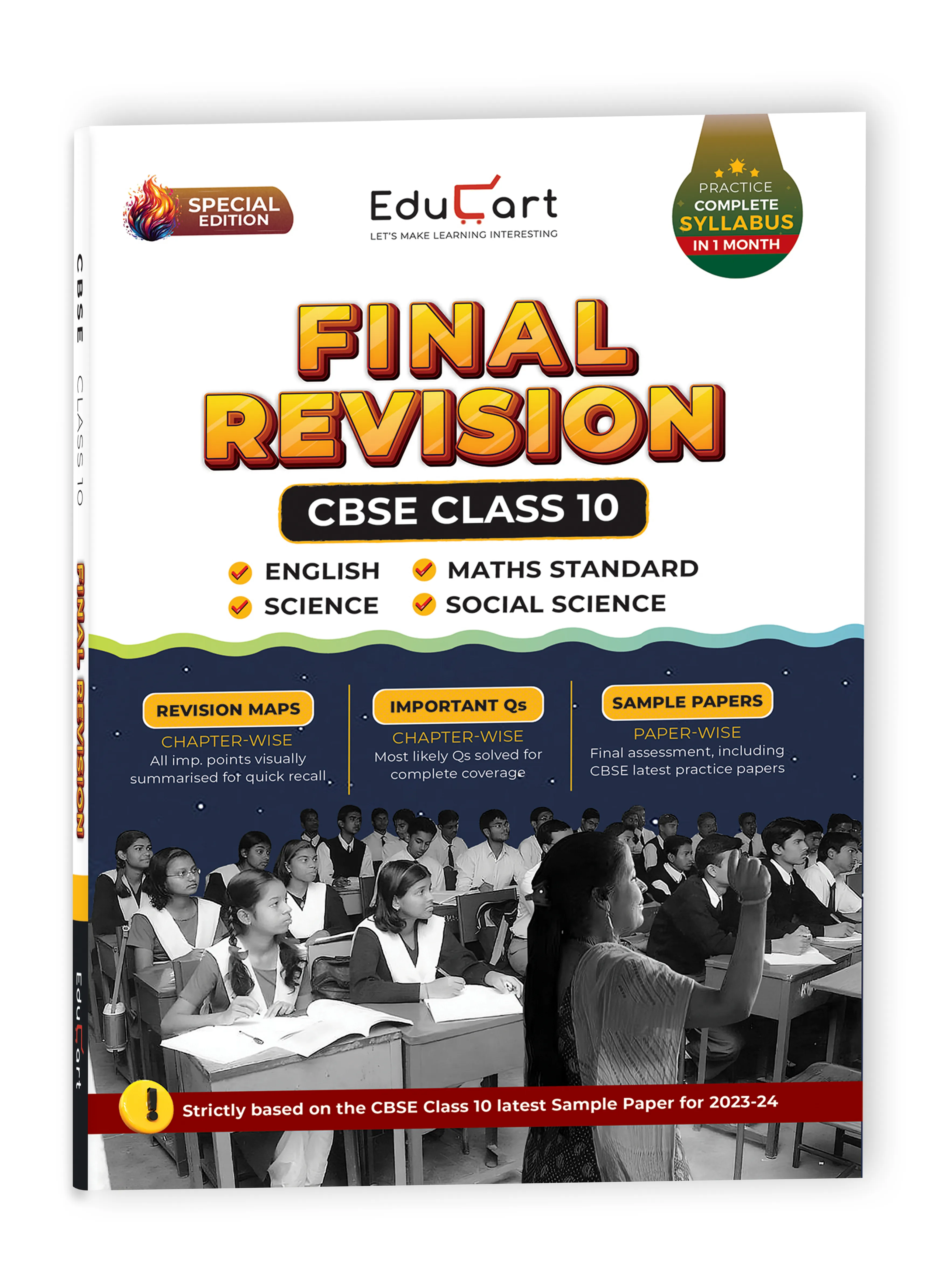 CBSE Class 10 Final Revision Book for 2024 Board Exam
