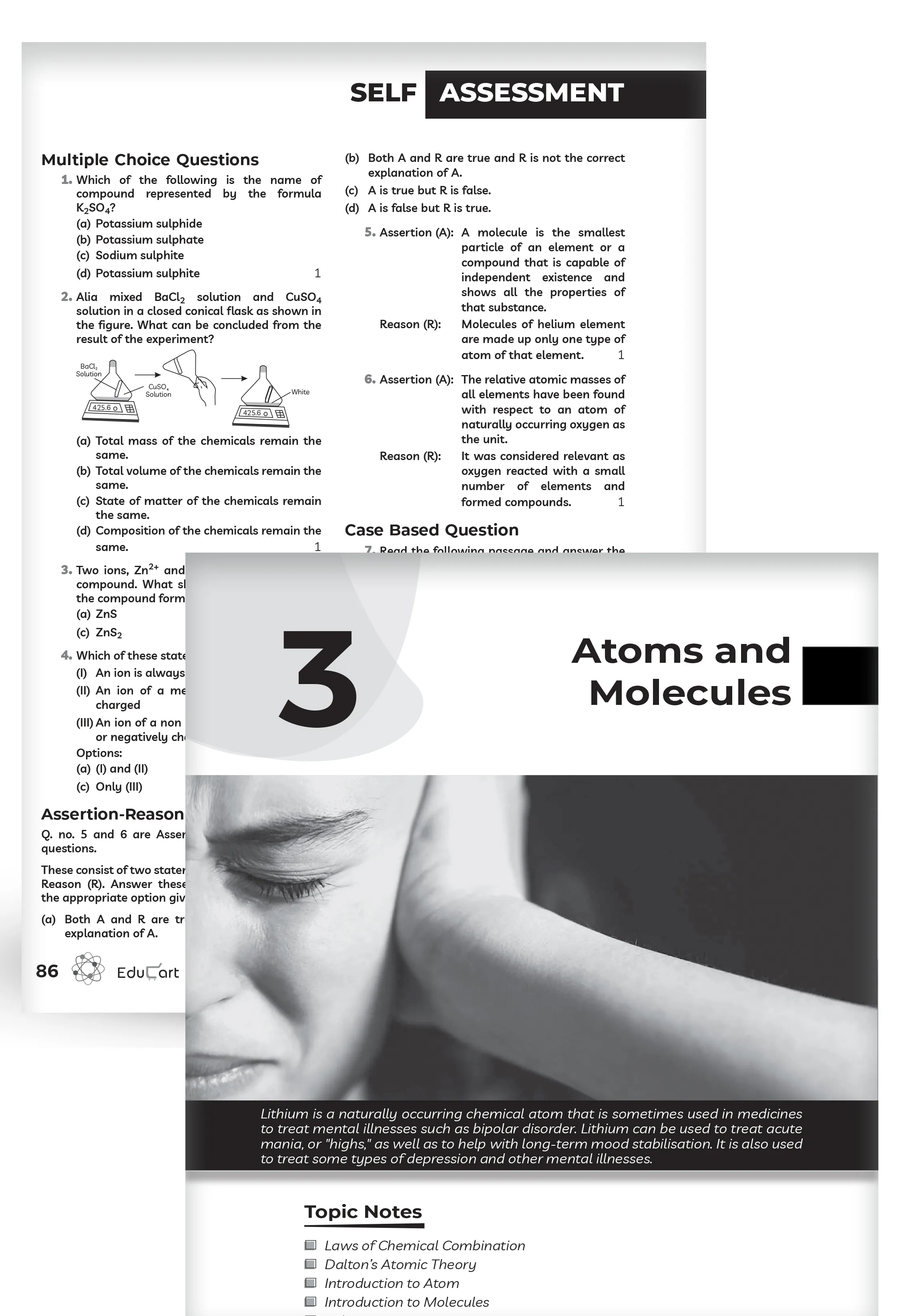 Educart CBSE Question Bank Class 9 Science 2024-25