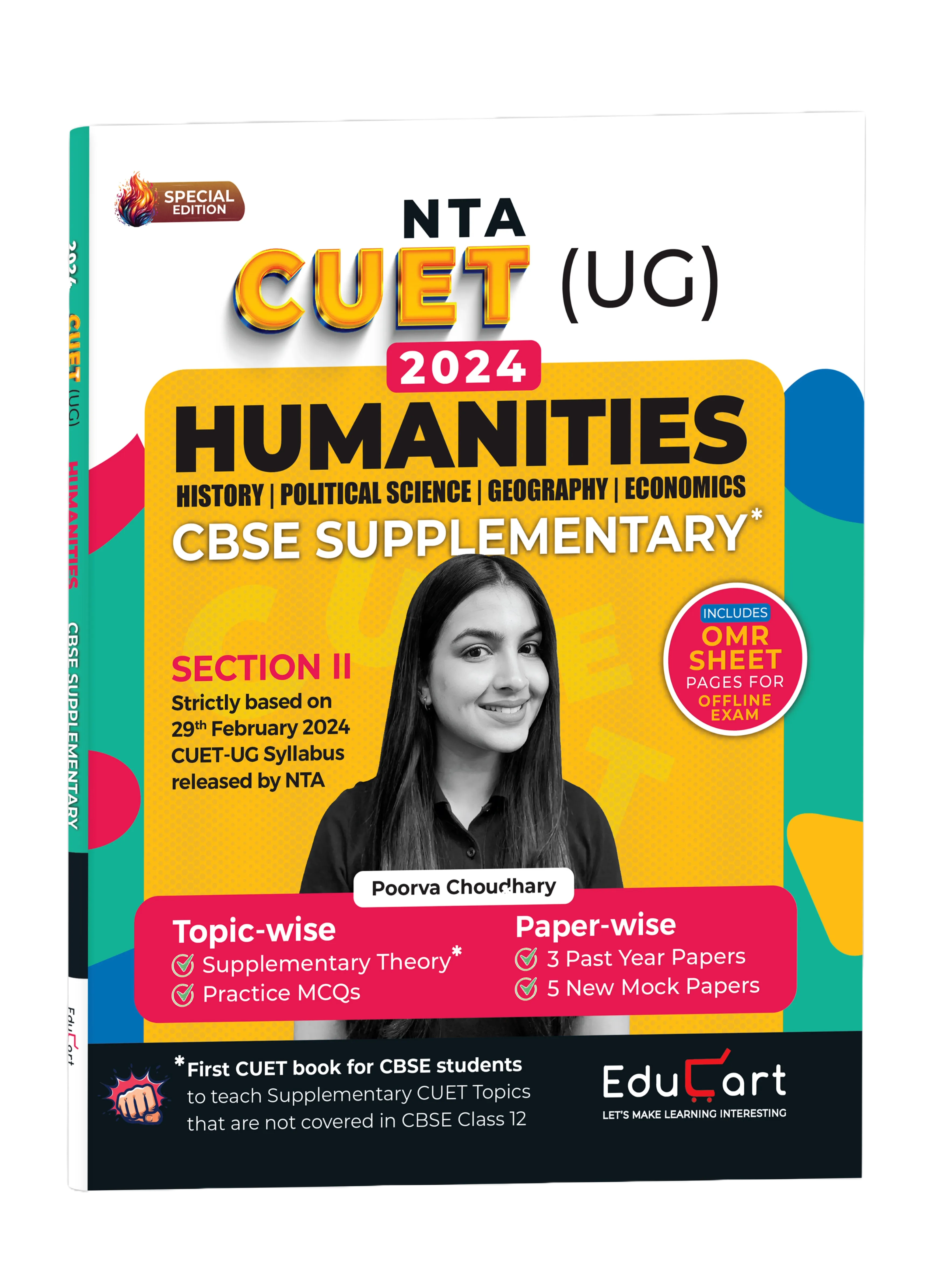 CUET CBSE Supplementary Booklet (PHGE) Mock Paper Solutions | Educart
