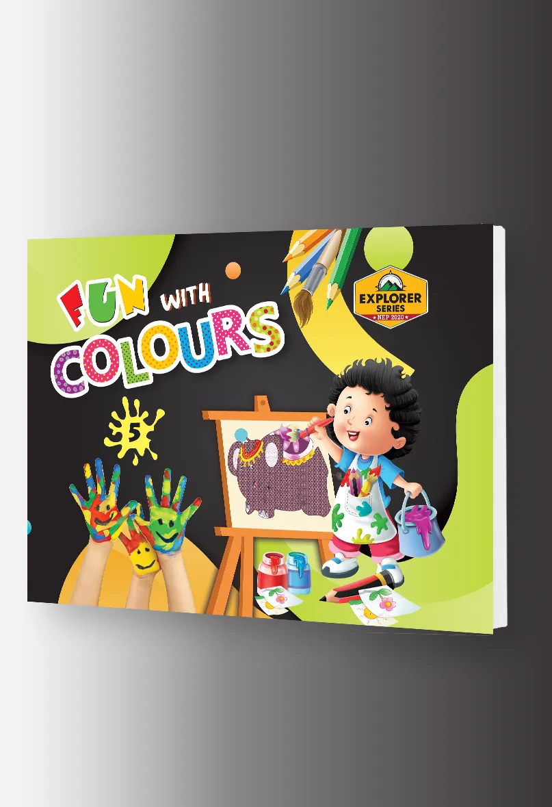 Educart Fun With Colours Drawing Book for Class 5