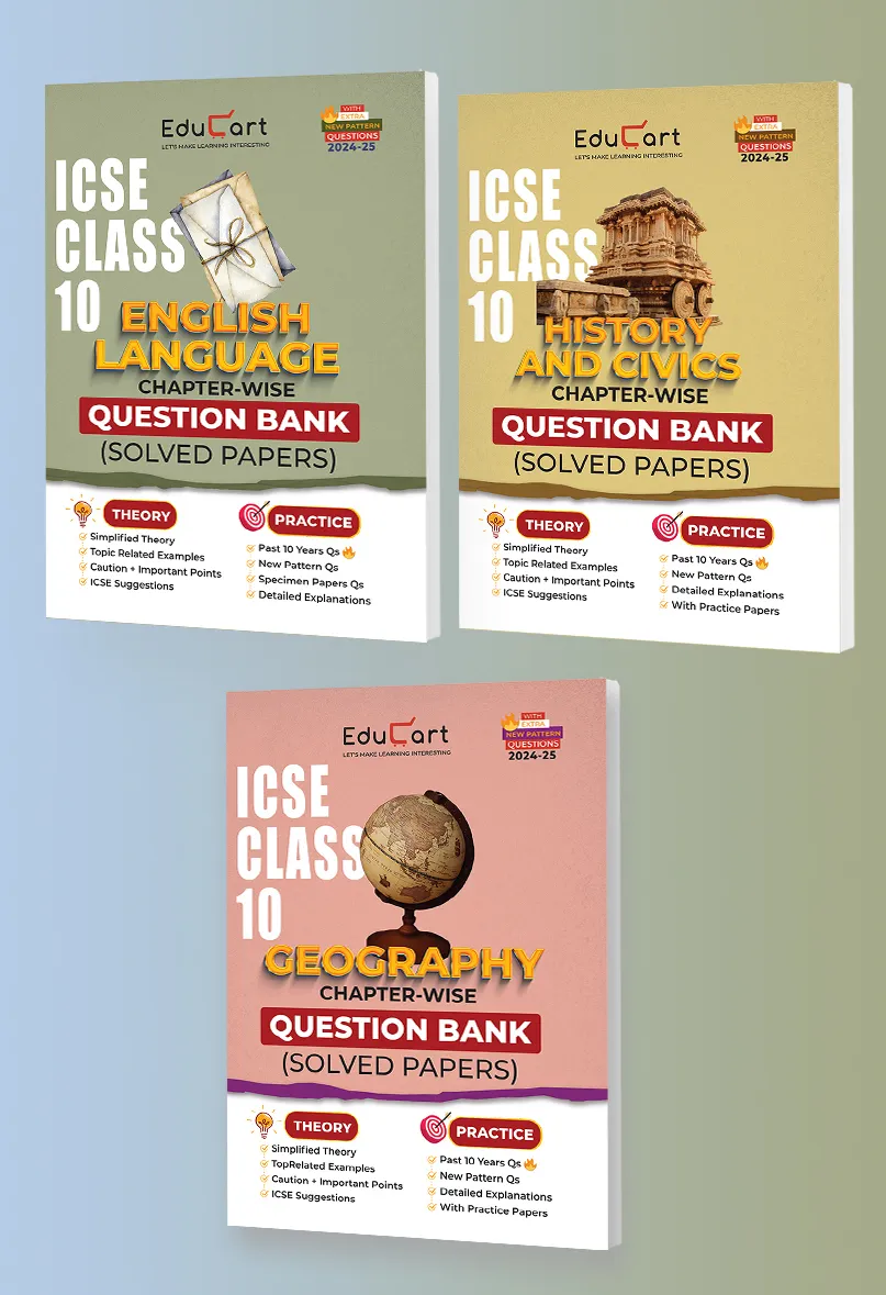 Educart Latest CBSE | ICSE | UP Board | Class 10 Books 2024-25: QB ...