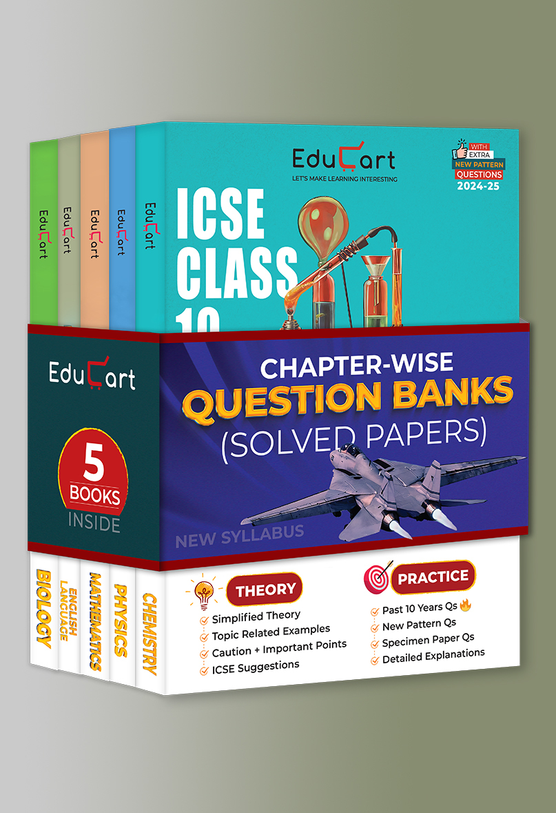 Educart Class 10 Question Banks for CBSE 2024-25 Exams