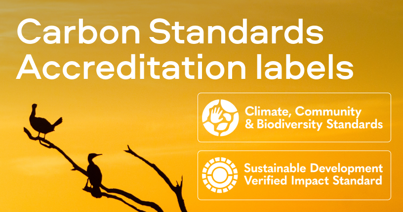 Carbon credit accreditation labels