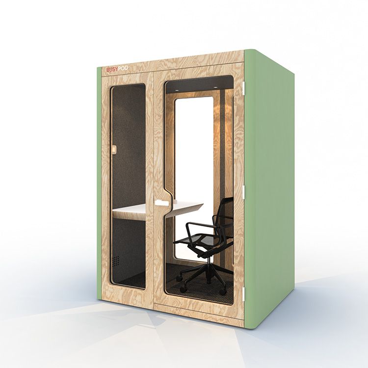 BUSYPOD | Soundproof 1-person work pod for open offices