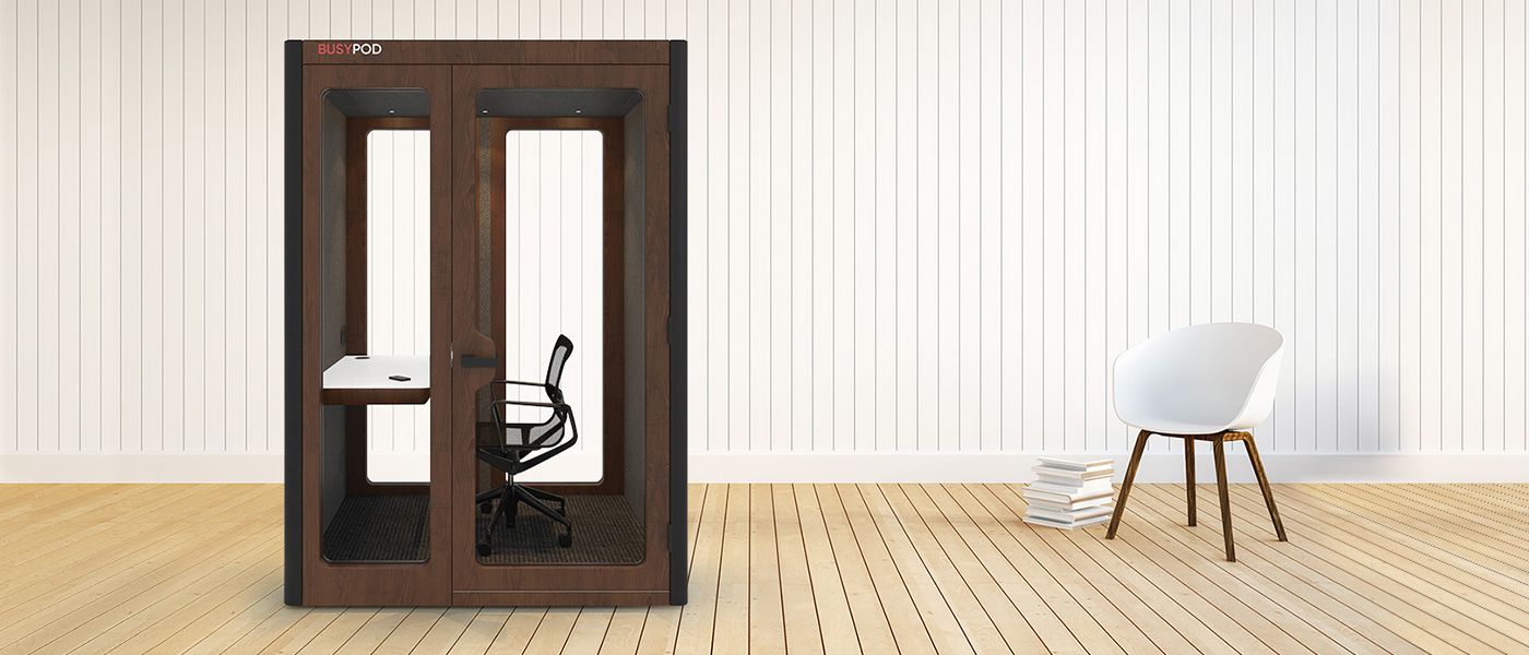 BUSYPOD | Soundproof 1-person work pod for open offices