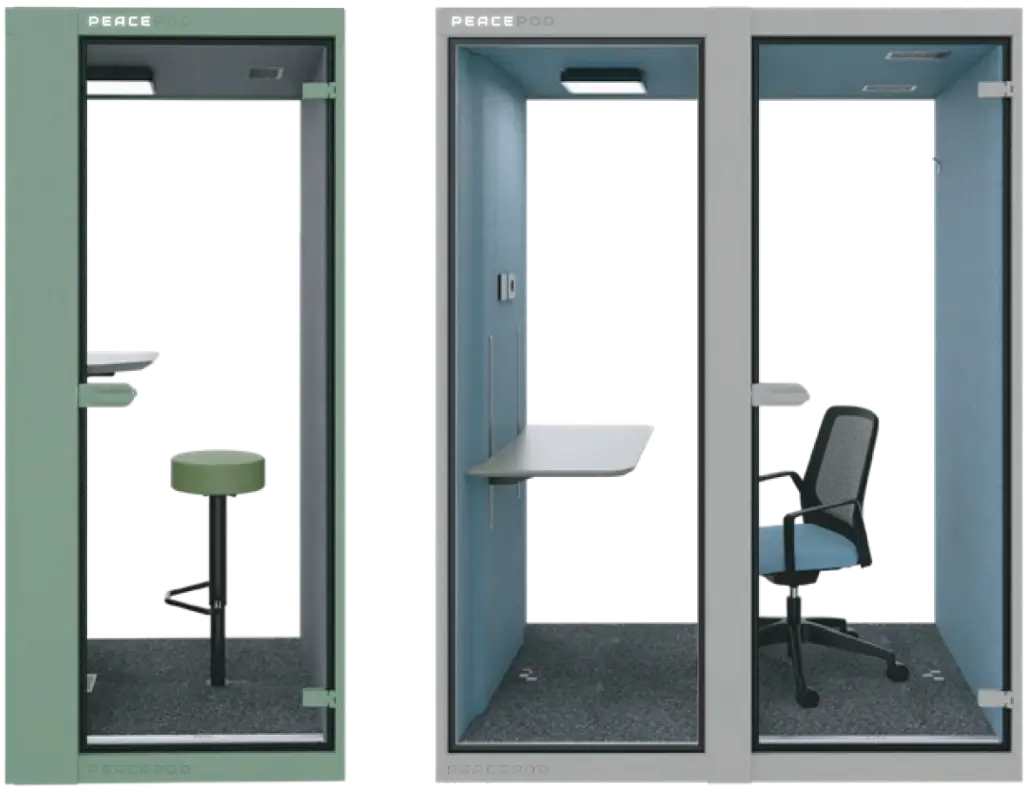 PEACEPOD | Soundproof Phone Booths & Meeting Pods