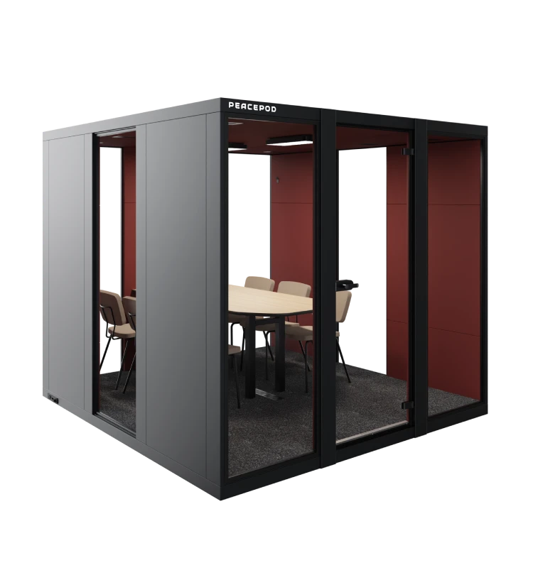 Premium Soundproof XL Office Meeting Pod | Peacepod