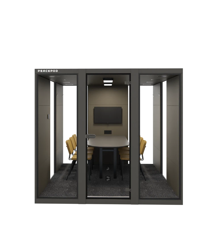 Premium Soundproof XL Office Meeting Pod | Peacepod
