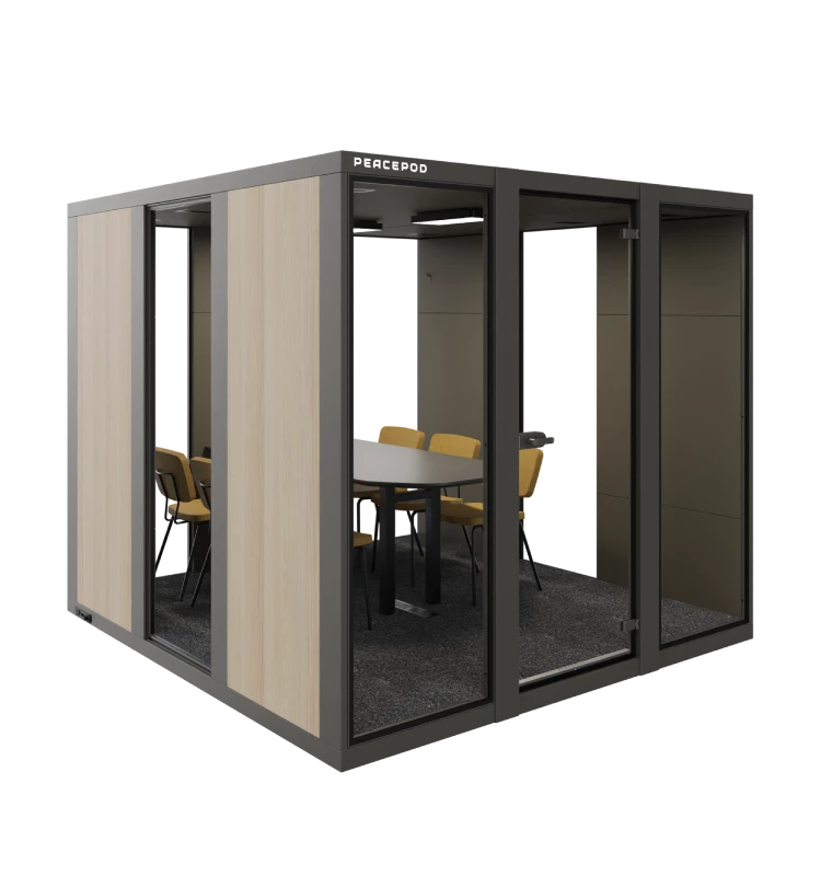 Premium Soundproof XL Office Meeting Pod | Peacepod