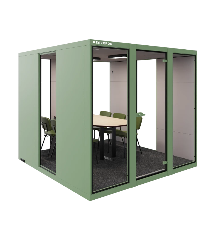 Premium Soundproof XL Office Meeting Pod | Peacepod