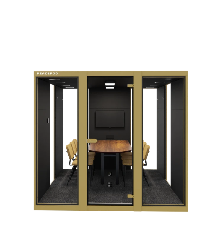 Premium Soundproof XL Office Meeting Pod | Peacepod