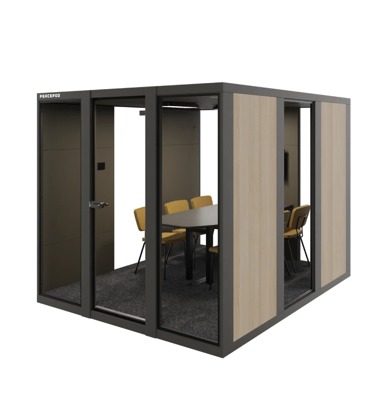 Premium Soundproof XL Office Meeting Pod | Peacepod