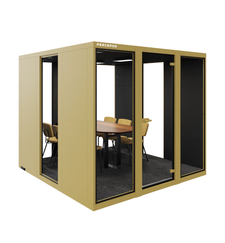 Premium Soundproof XL Office Meeting Pod | Peacepod