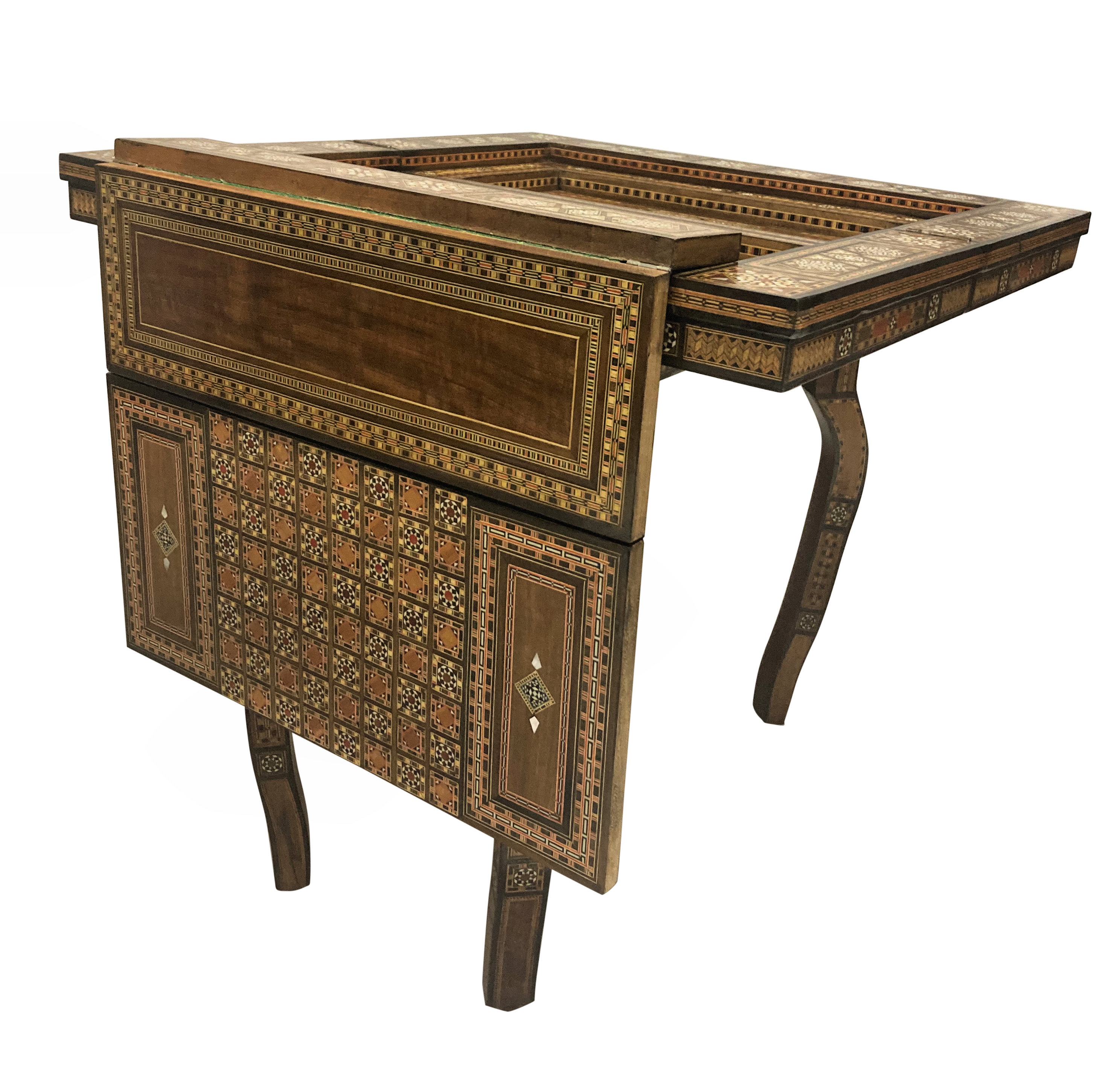 A SYRIAN INLAID GAMES TABLE - Ebury Trading