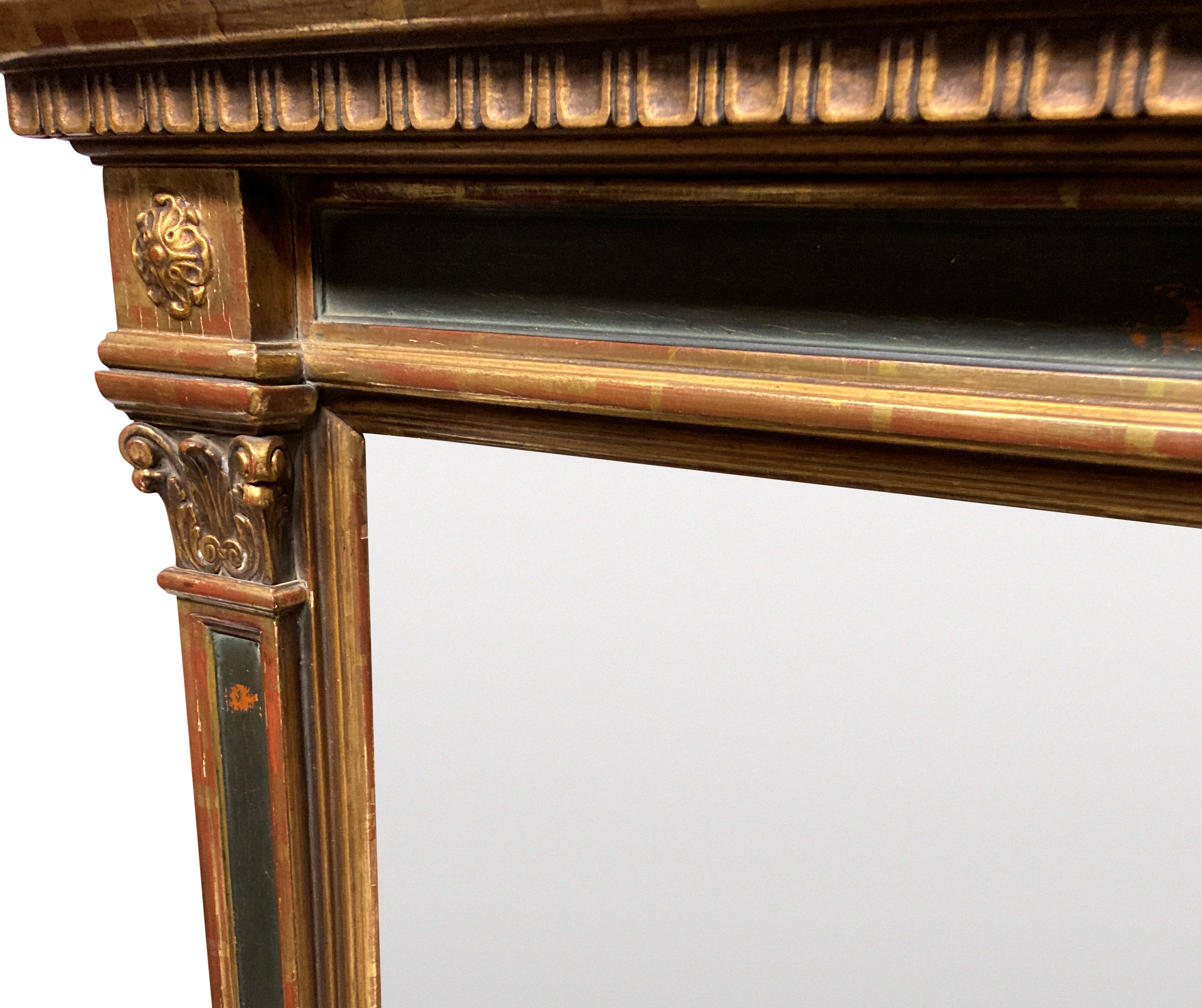 AN ITALIAN RENAISSANCE GILTWOOD TABERNACLE MIRROR - Ebury Trading
