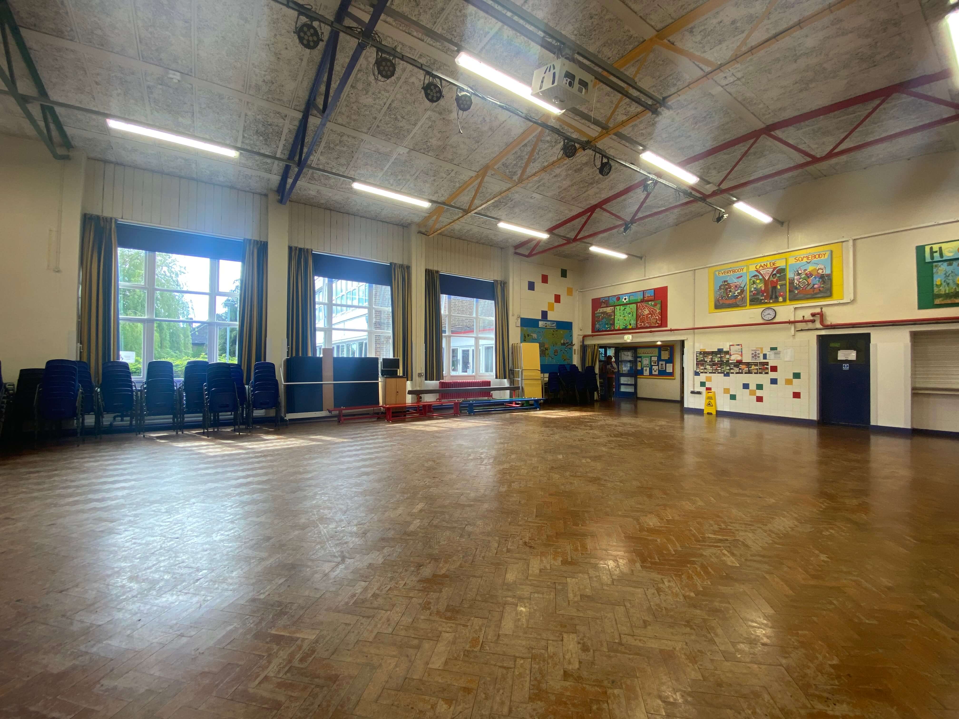 Main Hall Hire | Courtland School | Sharesy