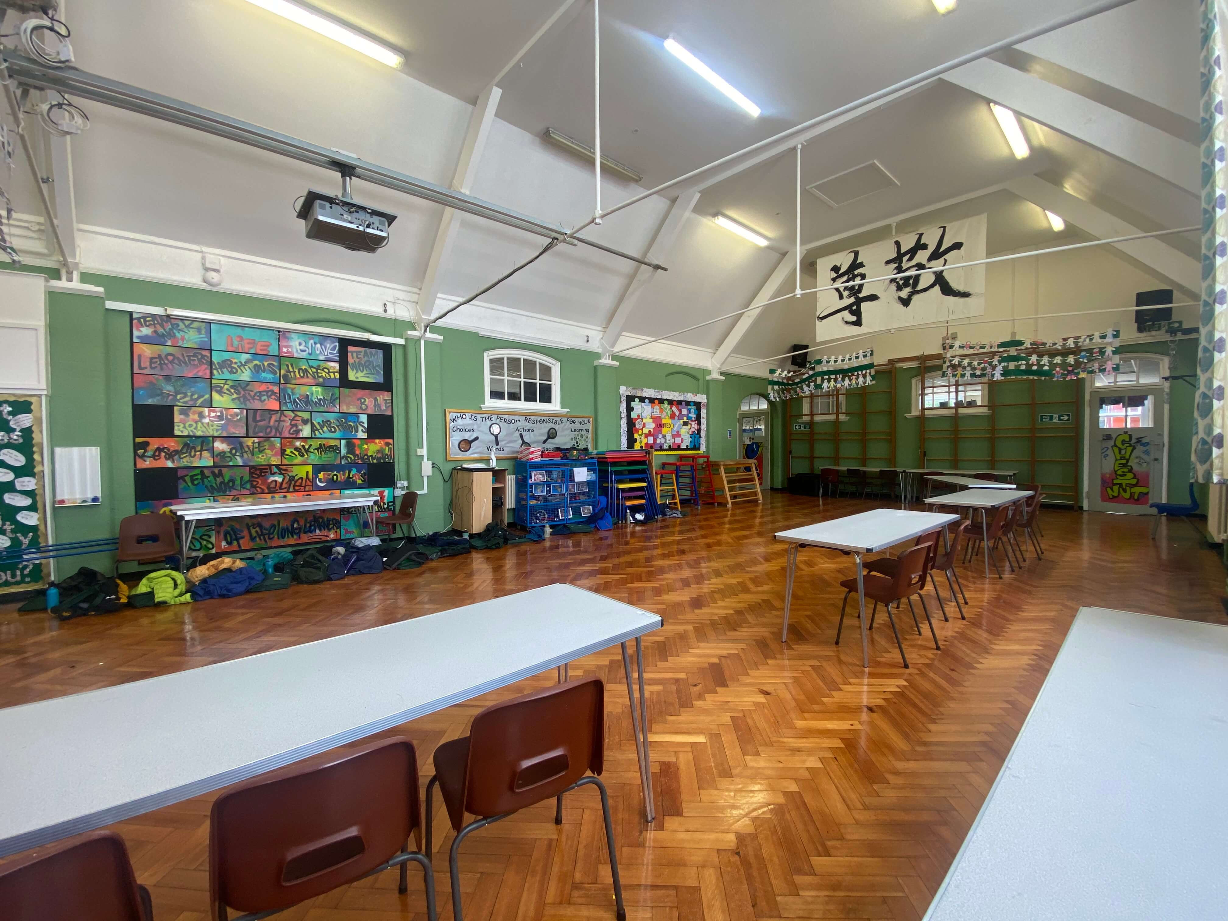 Main Hall Hire | Foulds School | Sharesy