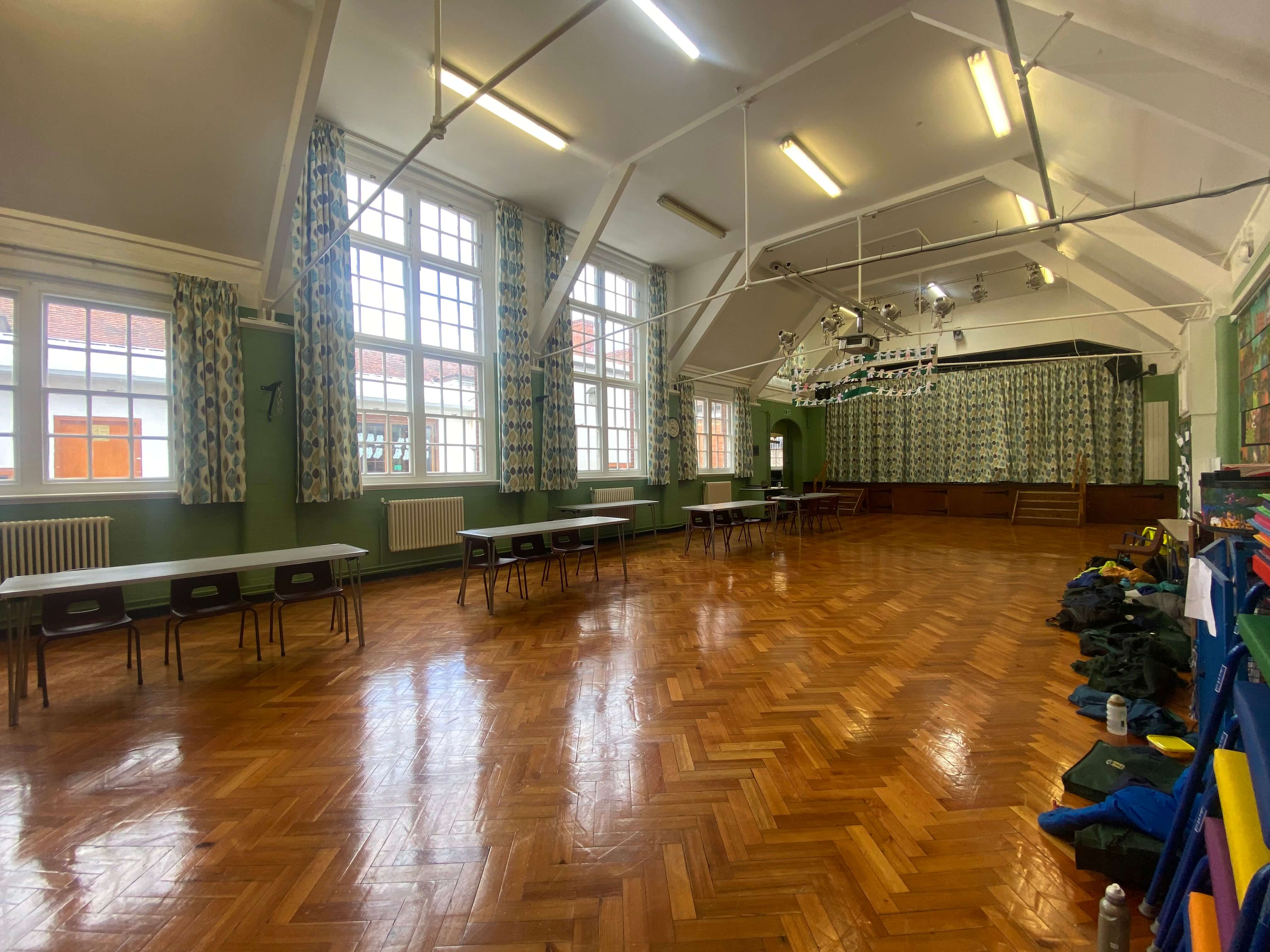 Main Hall Hire | Foulds School | Sharesy