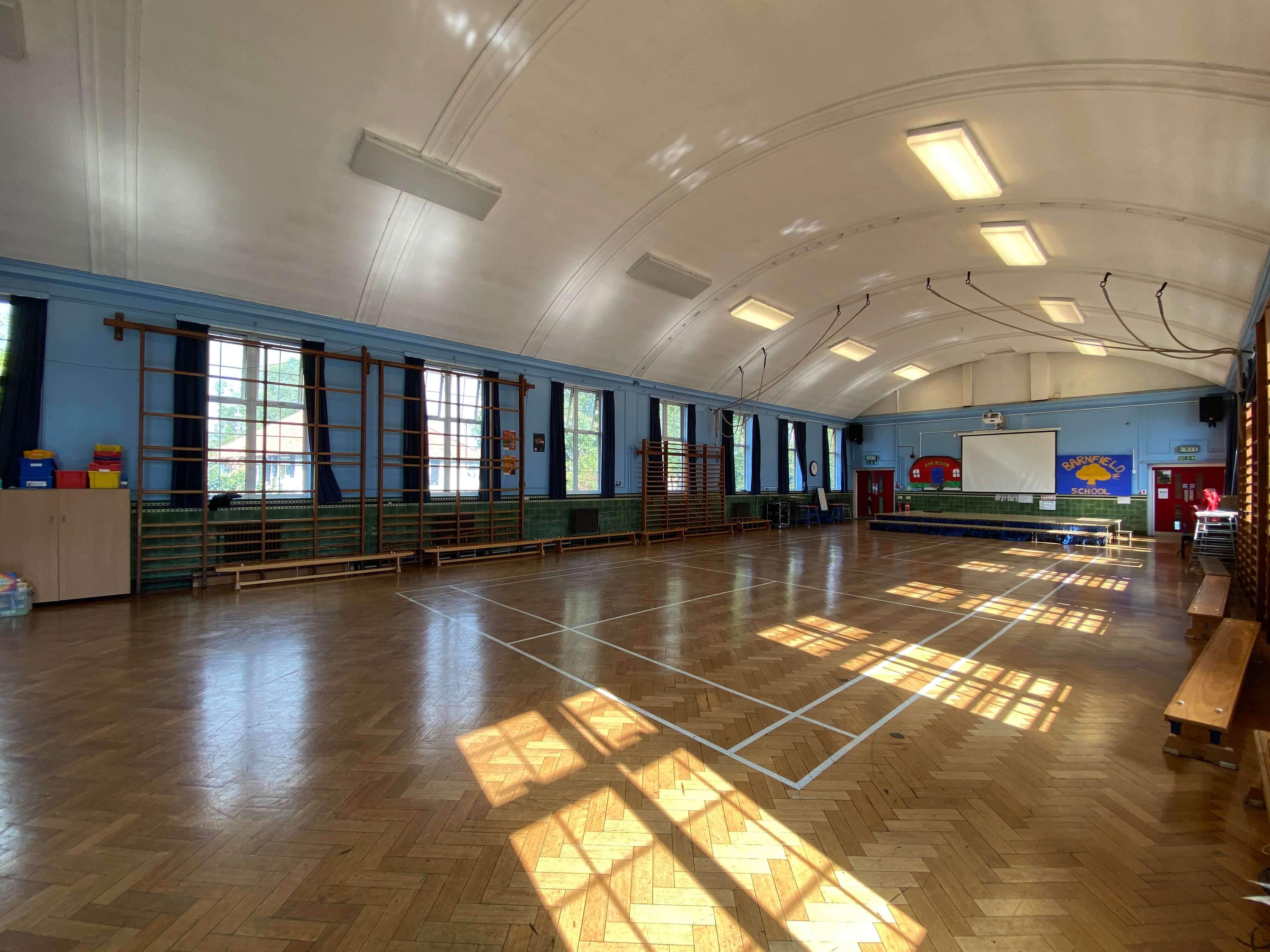 Main Hall Hire | Barnfield Primary School | Sharesy