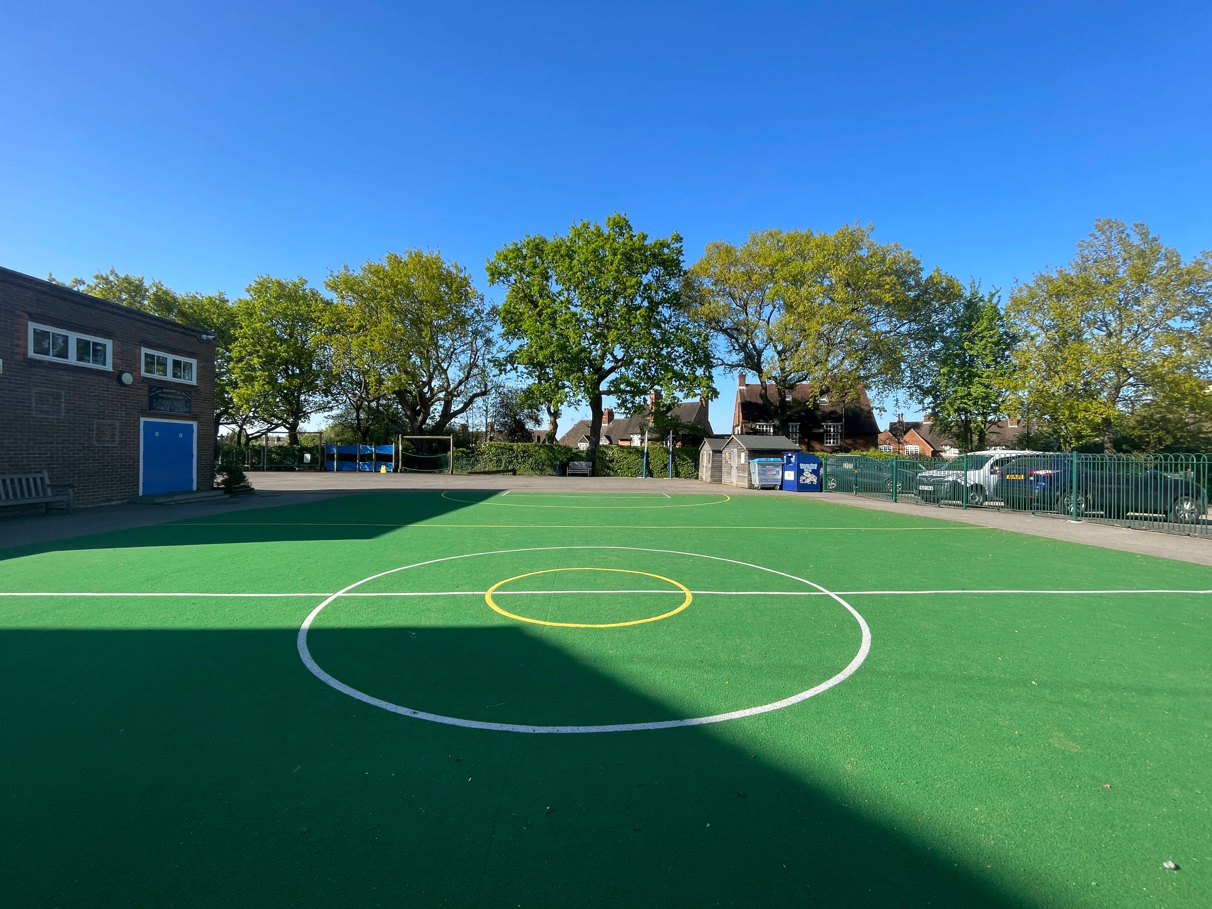 Outdoor Green Pitch and Playground Hire | Garden Suburb Junior School ...