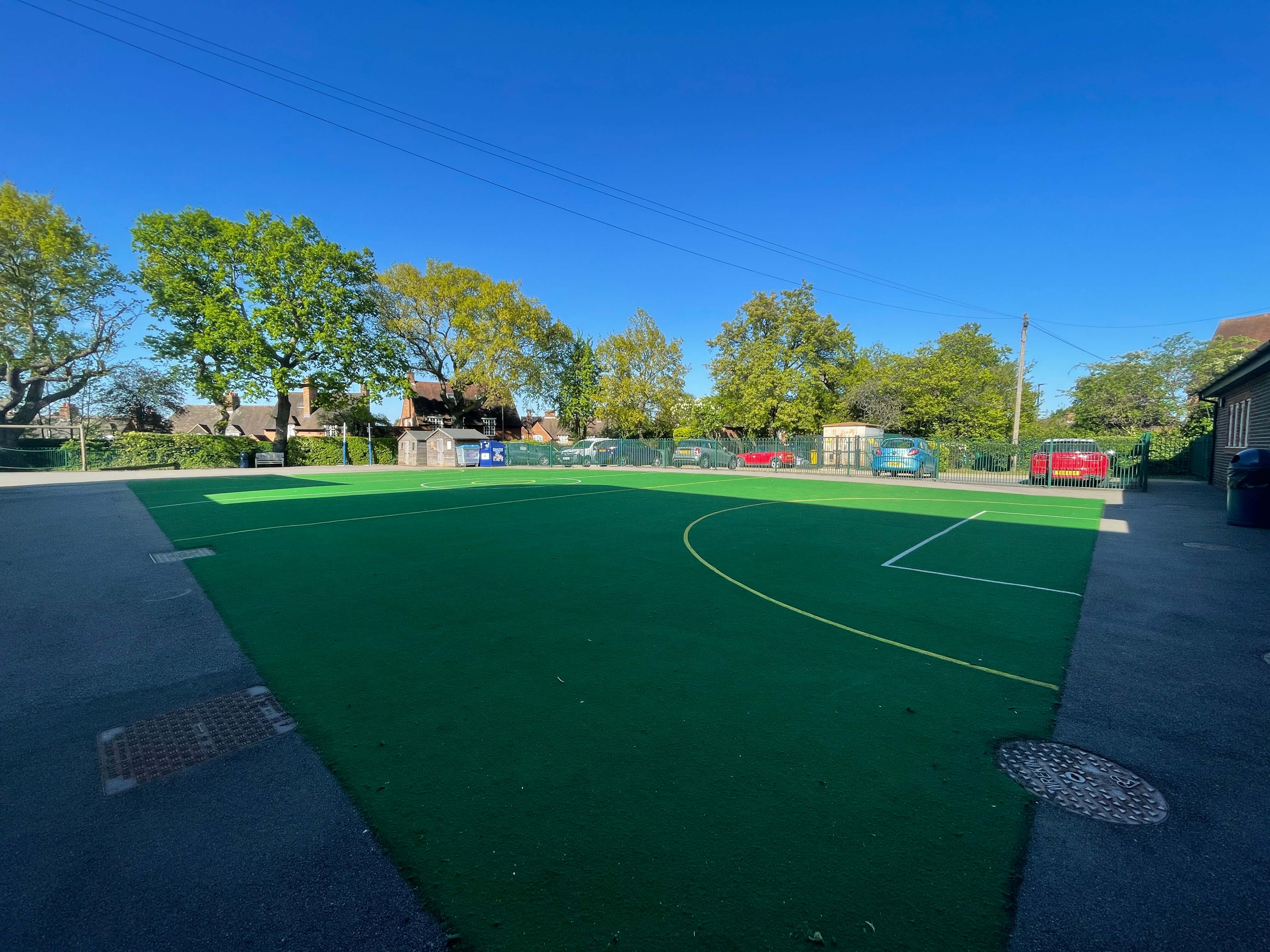 Outdoor Green Pitch and Playground Hire | Garden Suburb Junior School ...