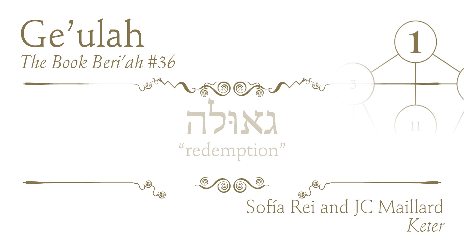 Ge'ulah by Sofía Rei and JC Maillard