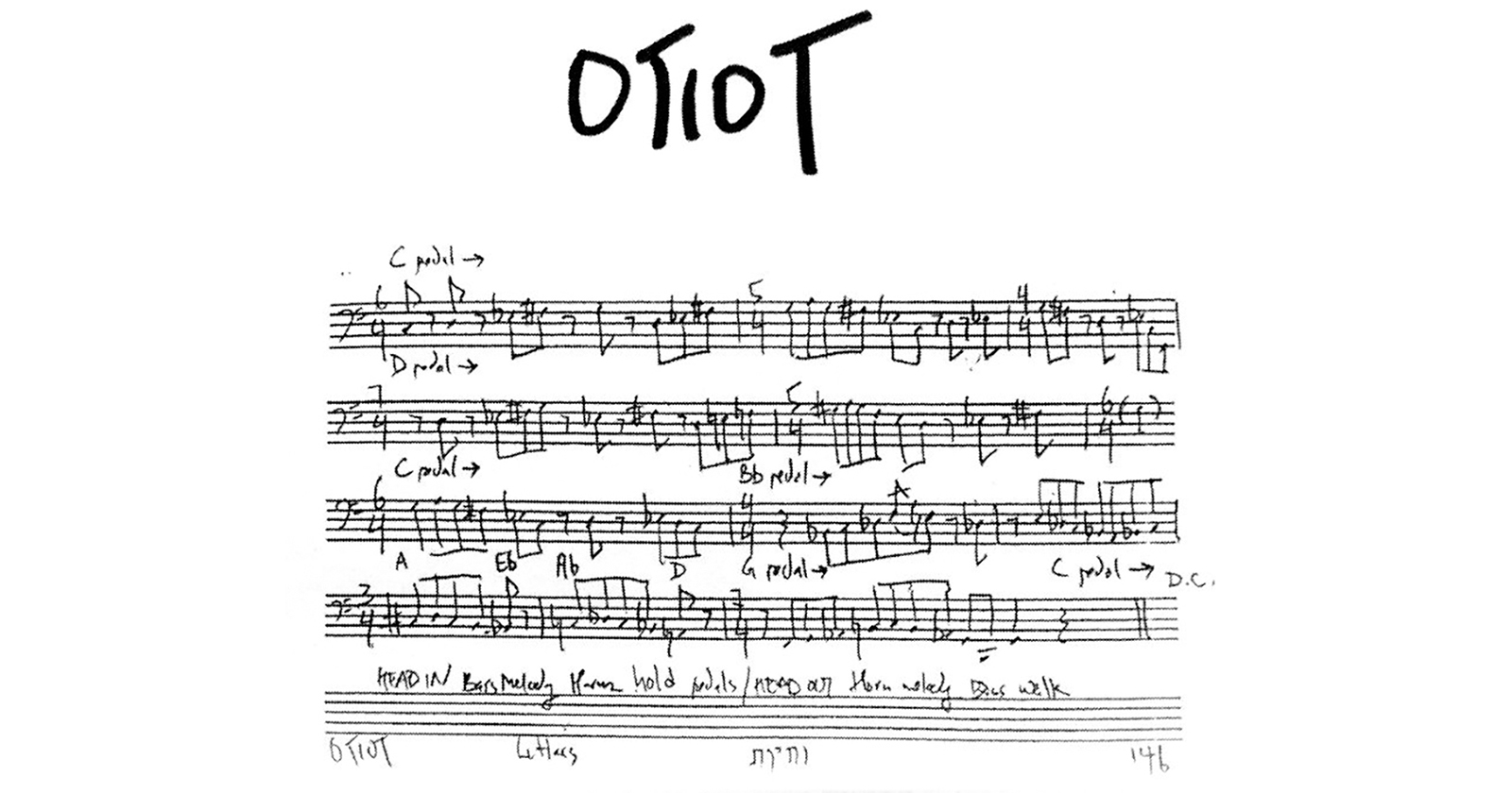 Otiot, from Masada Book 1 by John Zorn