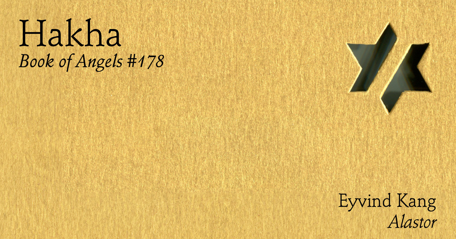 EYVIND KANG - Sonic Gnostic DLP