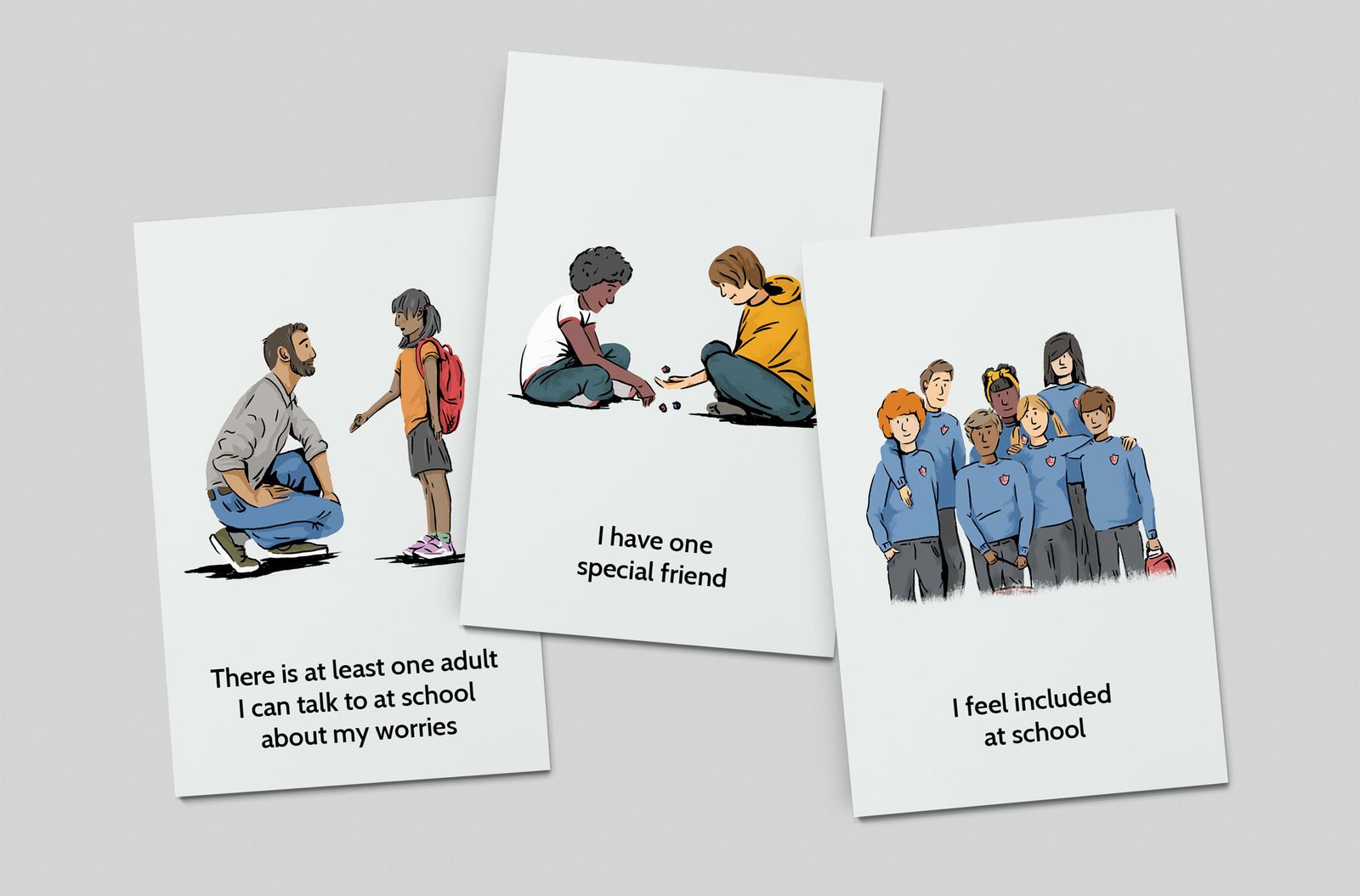 School Wellbeing Cards