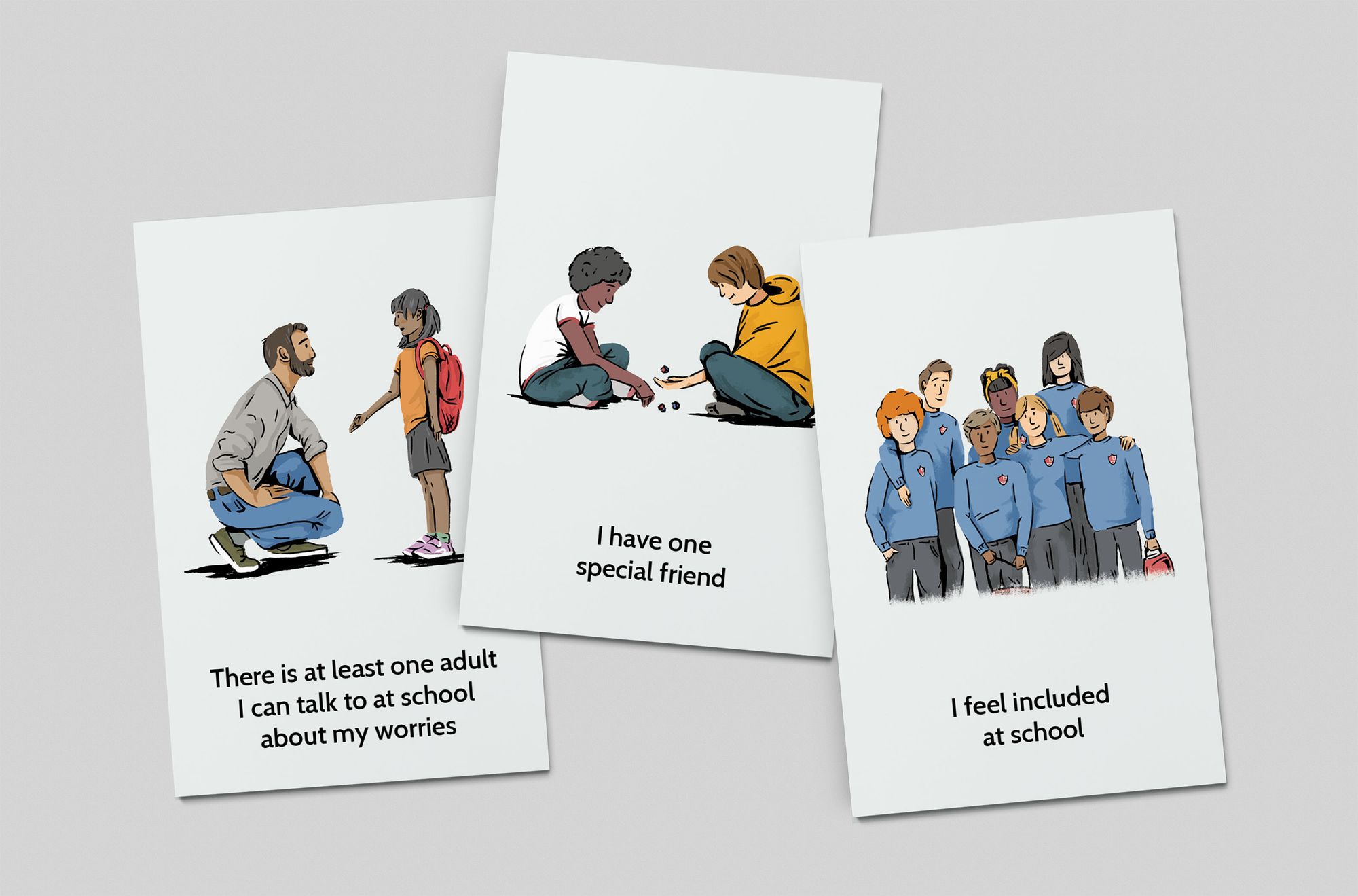 School Wellbeing Cards