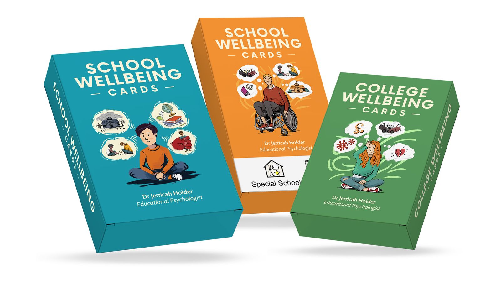 School Wellbeing Risk and Resilience Card Set