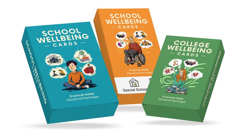 School Wellbeing Risk and Resilience Card Set