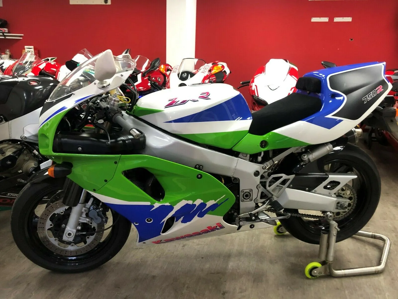 KAWASAKI ZXR750R M2 M1 750RR PX SWAP RACE TRACK BIKE 1993 CLASSIC KAWASAKI