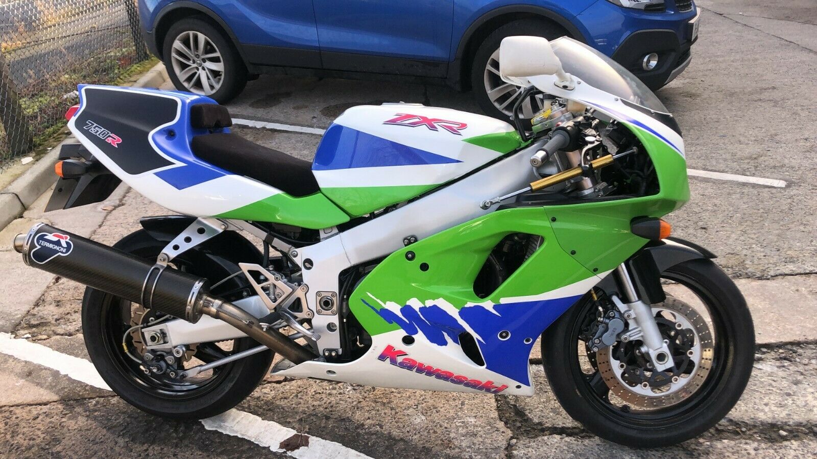 KAWASAKI ZXR750R M2 M1 750RR PX SWAP RACE TRACK BIKE 1993 CLASSIC KAWASAKI
